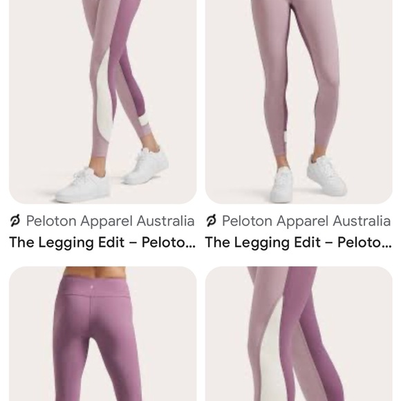 Peloton | Pants & Jumpsuits | New In Bag Peloton Color Block Leggings ...
